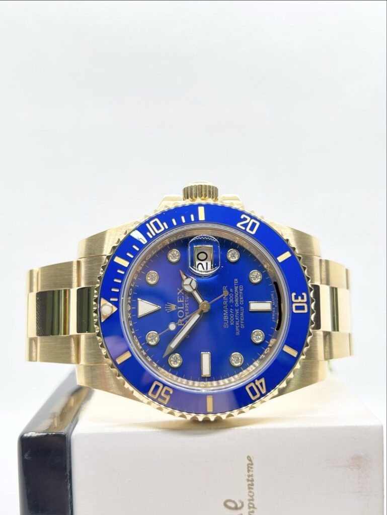 Submariner 116618LB "Serti" - Brightime by Championtime